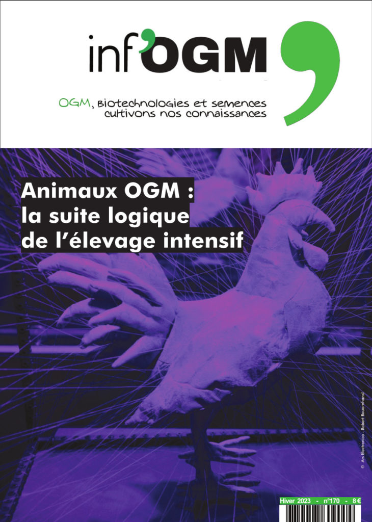 GMO animals : the logical continuation of intensive farming – Inf'OGM